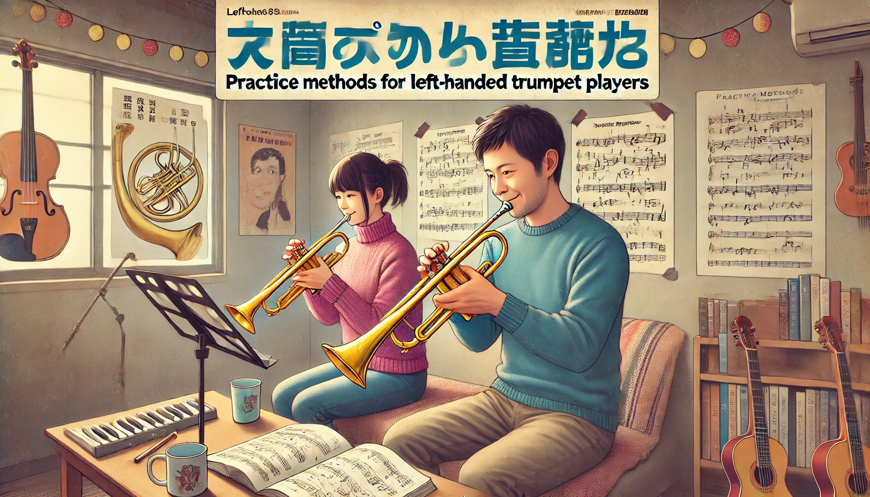 トランペットの左利き用モデルの特徴と選び方のポイント