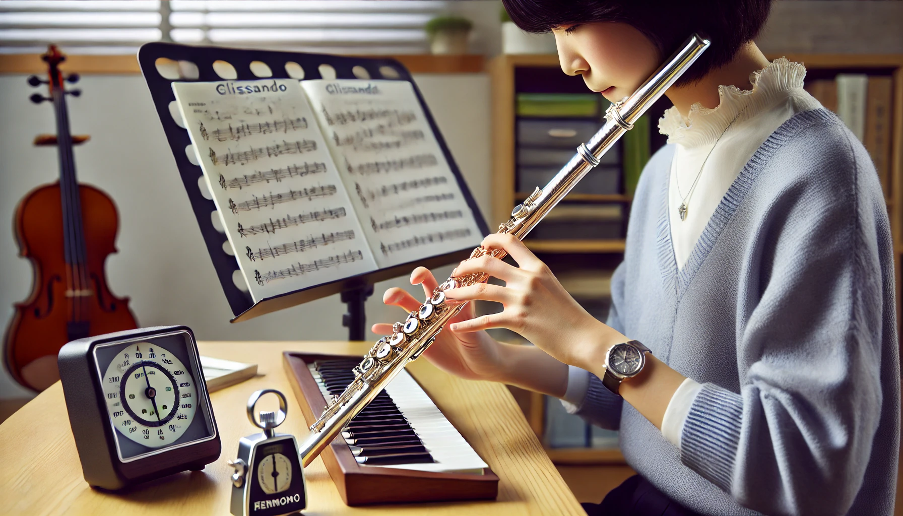 フルートのグリッサンドのやり方とコツを紹介！初心者の習得法を網羅