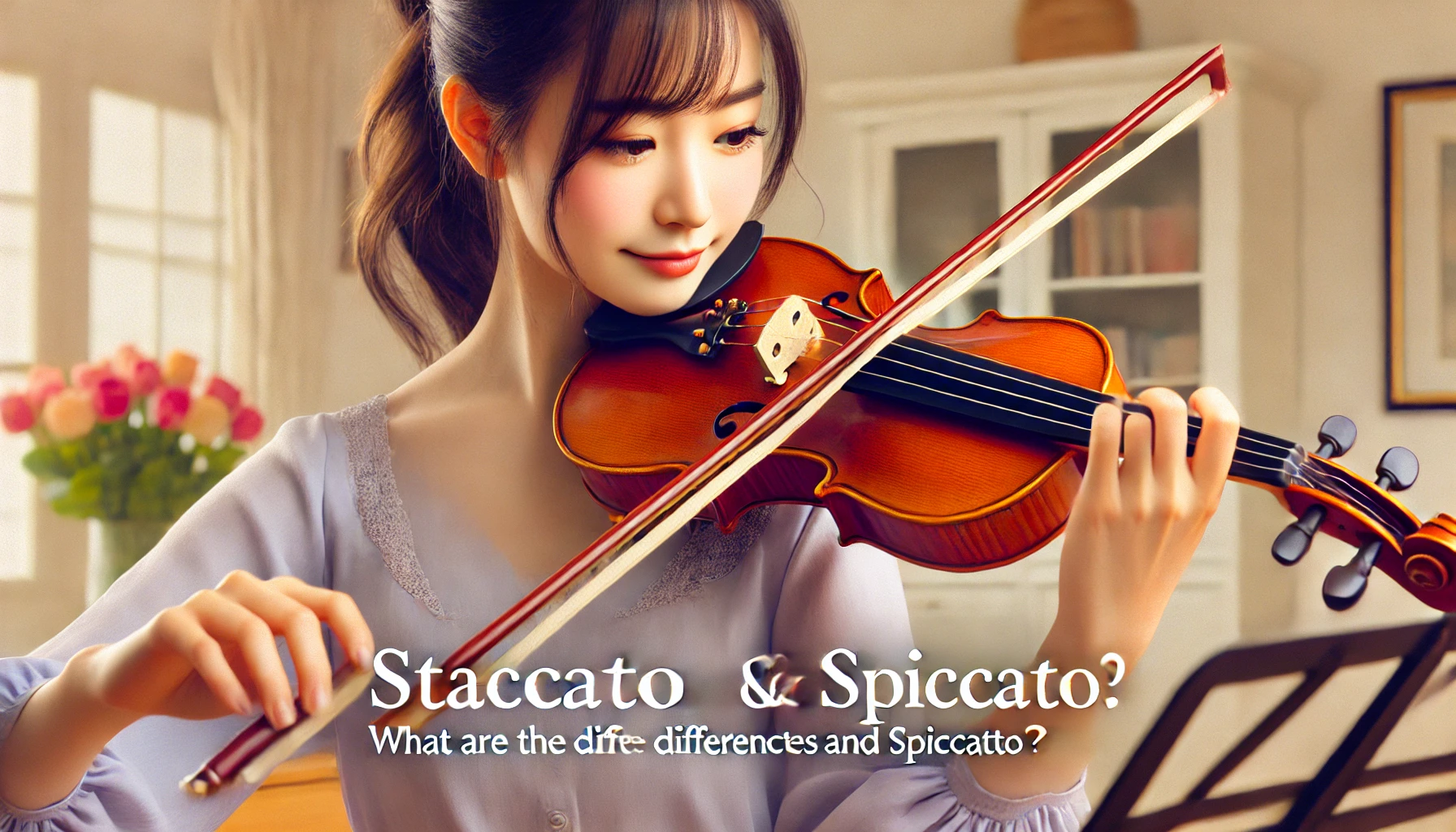 バイオリンのスタッカートの基本と弾き方のコツを初心者向けに解説