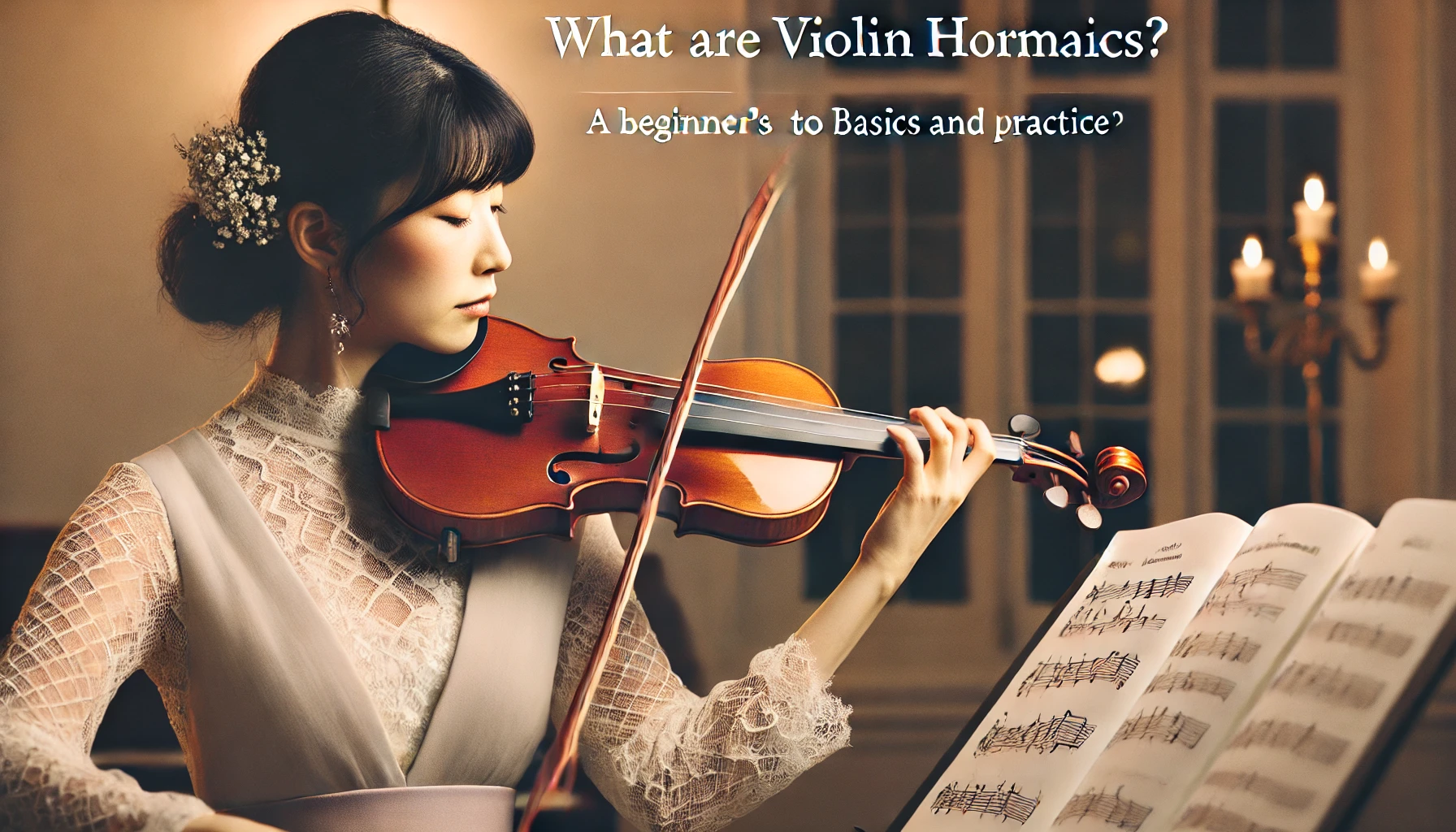 バイオリンのハーモニクスとは？初心者向けに基本と練習方法を解説