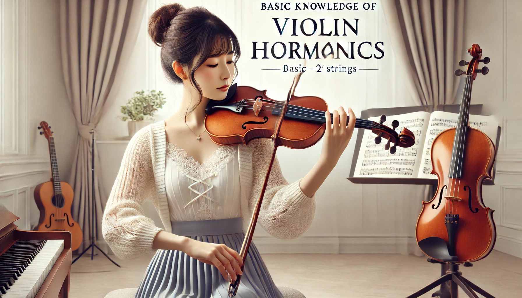 バイオリンのハーモニクスとは？初心者向けに基本と練習方法を解説